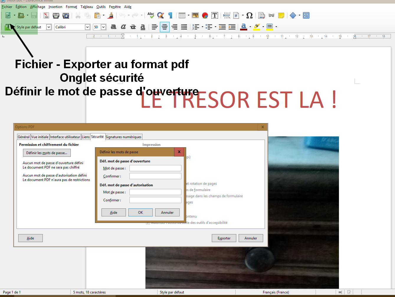Chasse au trésor et QR code sans internet